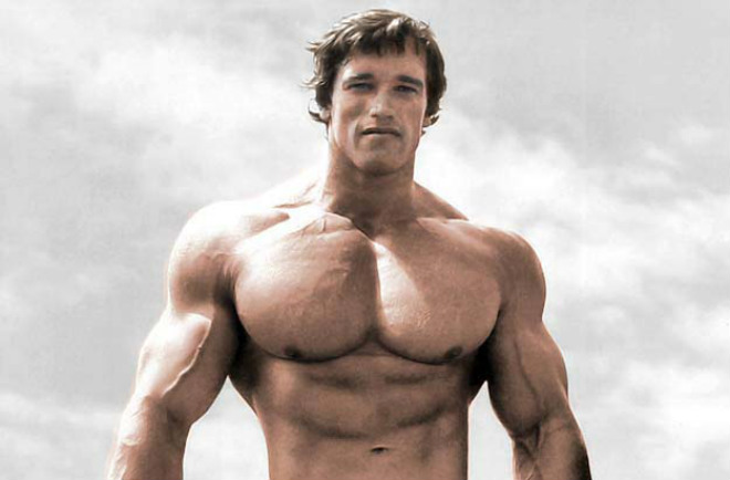 "Quái nhân” thể hình: Arnold Schwarzenegger vòng ngực gần gấp đôi Ngọc ...