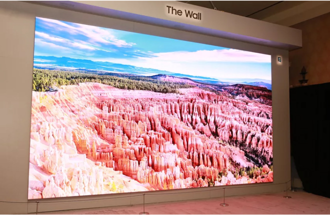 Samsung gây "choáng" với TV The Wall 8K cỡ khủng - 292 inch