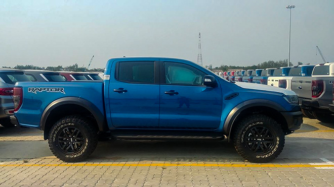 Ford Ranger Raptor 2020 về Việt Nam, thêm màu sơn Performance Blue