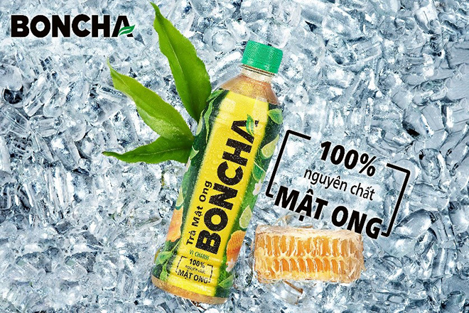 Chill tết thả ga với bộ ba Trà Mật Ong BONCHA thanh mát cuộn trào