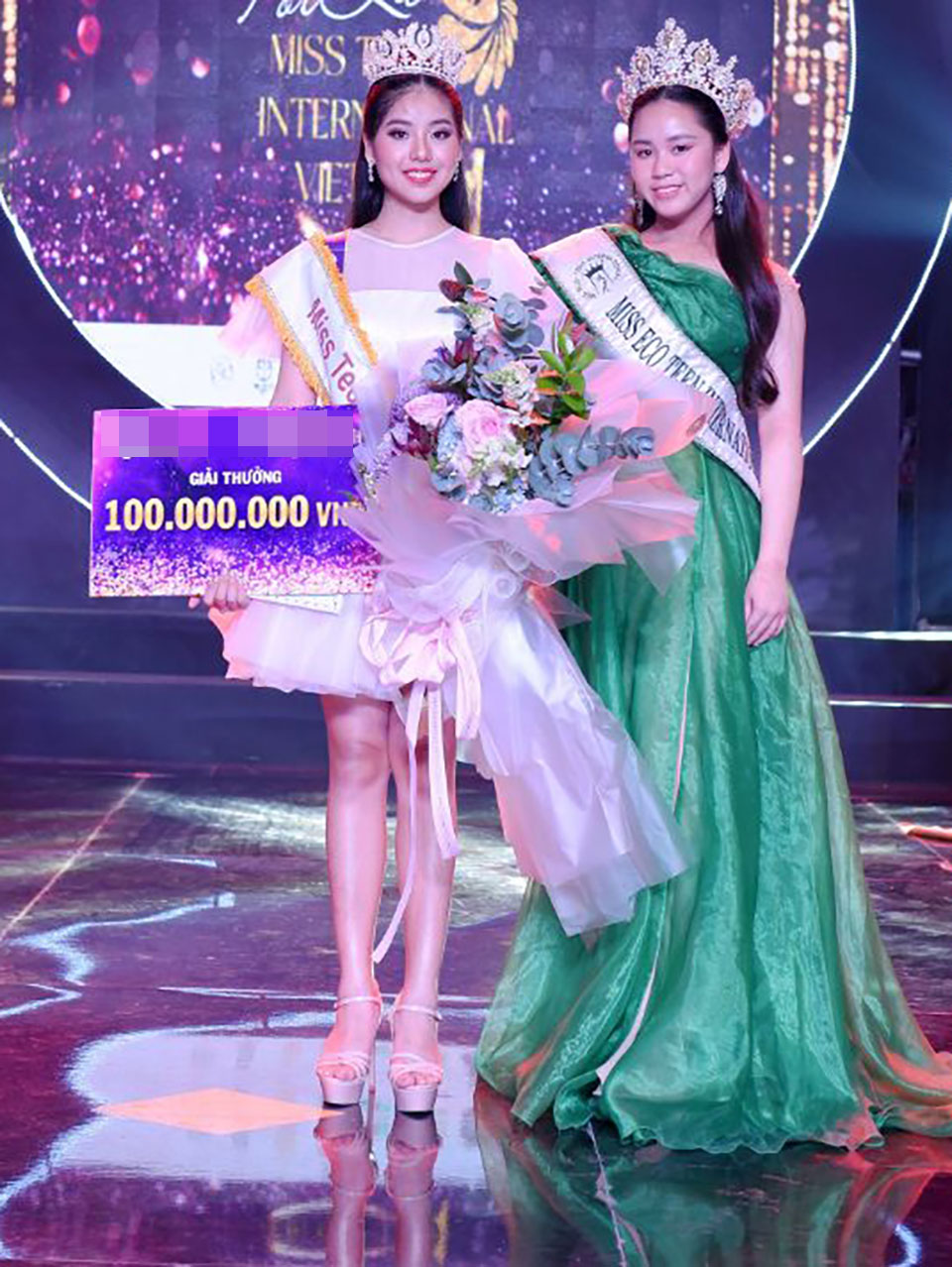 Nữ sinh 16 tuổi đăng quang "Miss Teen International Việt Nam 2021”