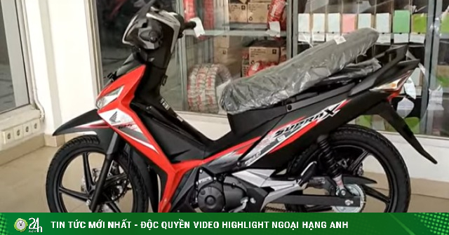 Sờ tận tay 2022 Honda Supra X 125 FI mới đét vừa trình làng