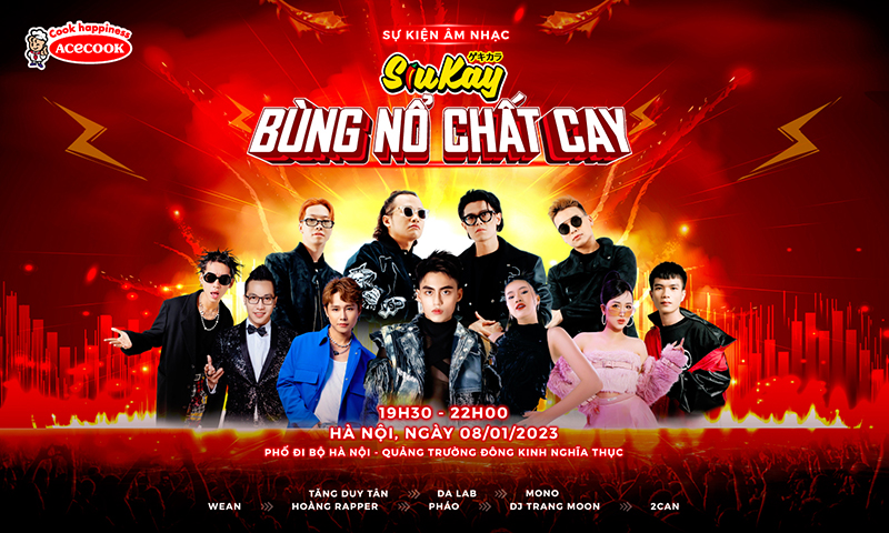 Acecook chiêu đãi giới trẻ "tiệc” âm nhạc cực sung mang tên "Siukay ...