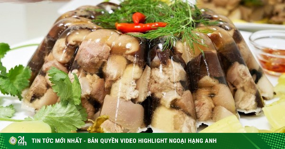 Thịt đông là món ăn quen thuộc trong ngày Tết nhưng ăn theo cách này dễ ...