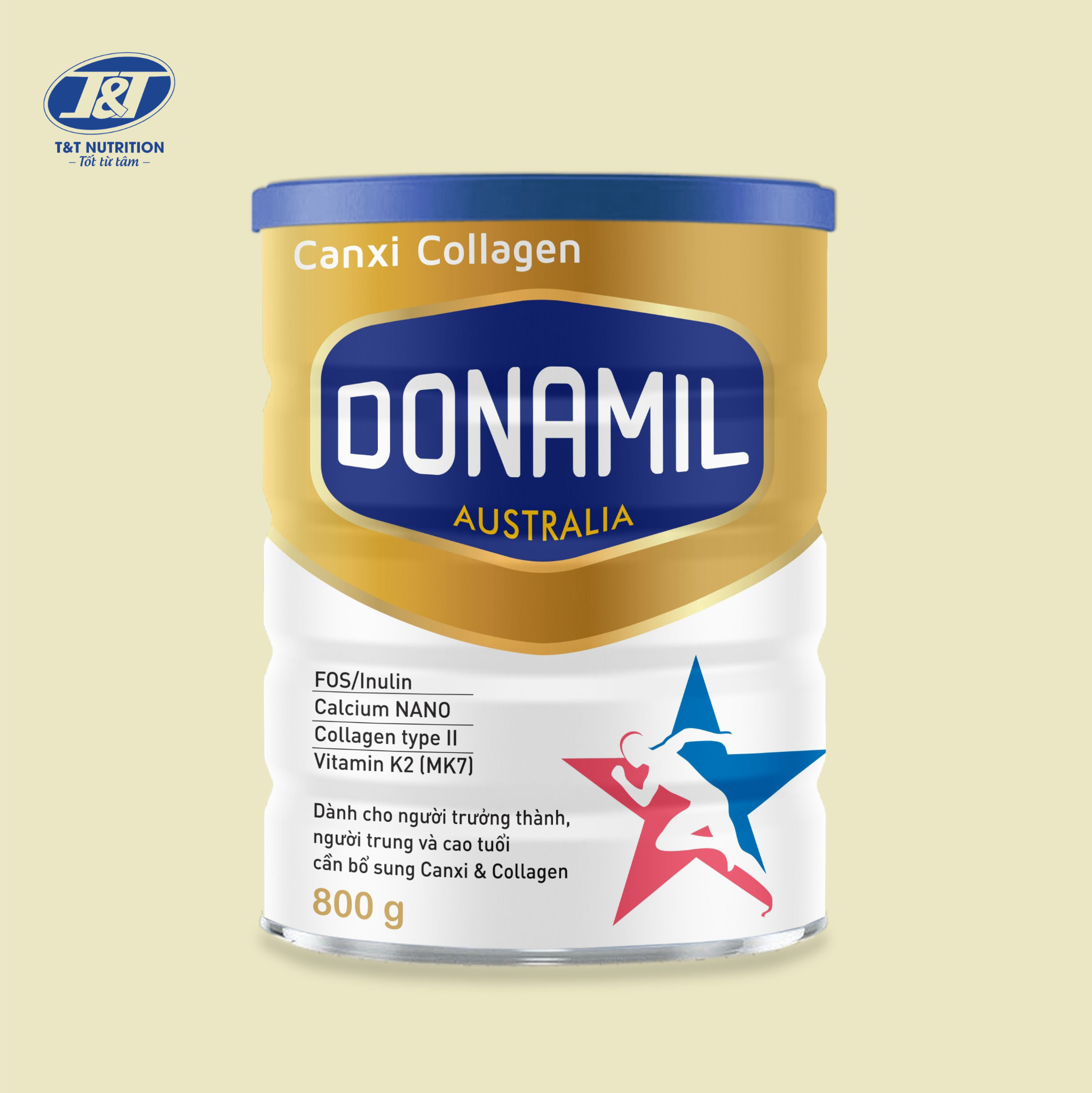 Bổ sung Canxi dành cho người trưởng thành từ sữa dinh dưỡng Donamil ...