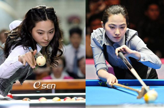 "Nữ thần bi-a pool” đẹp nhất Hàn Quốc ra mắt ấn tượng khi chơi carom