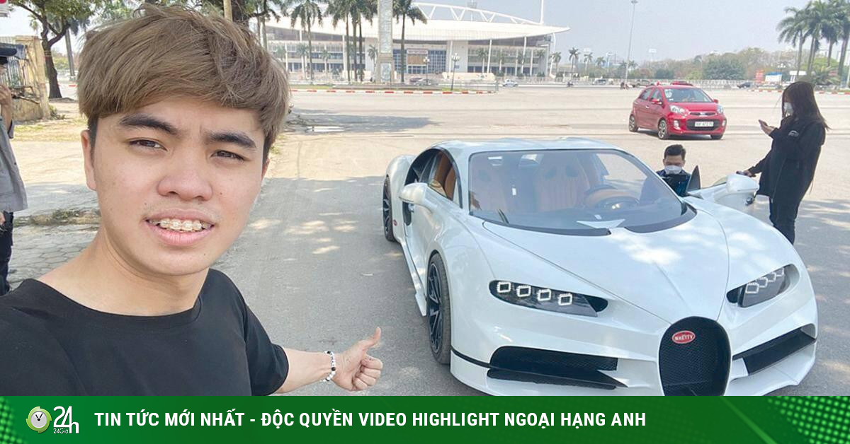 Bugatti Chiron "Made in Vietnam” gây sốt cộng đồng mê xe