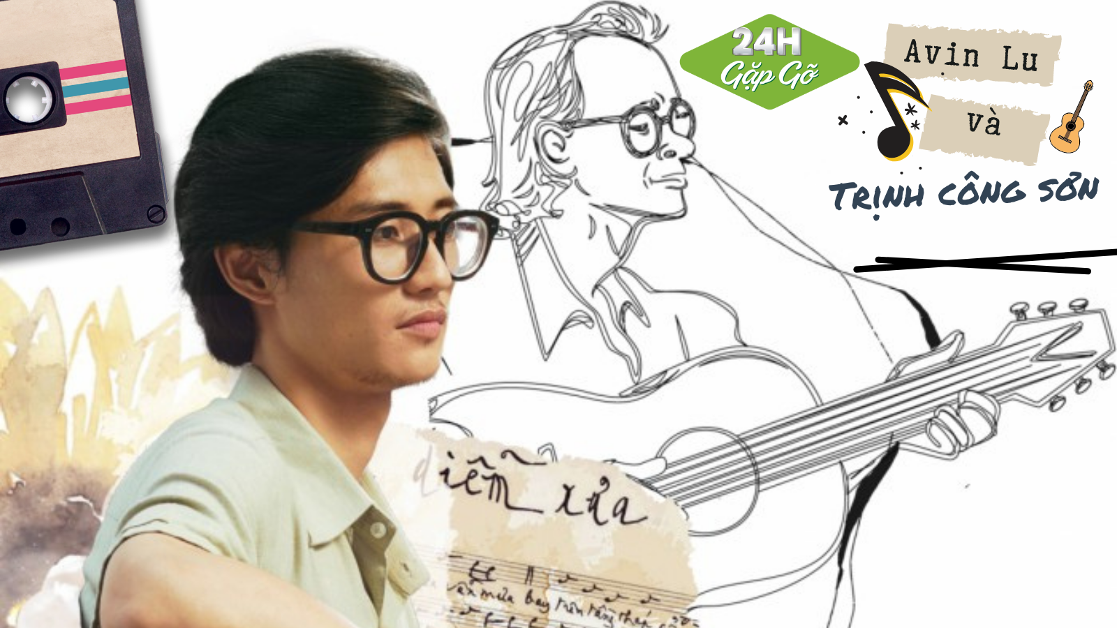 Avin Lu vẽ lại tuổi 19 của Trịnh Công Sơn: Viết 300 bức thư tình cho ...
