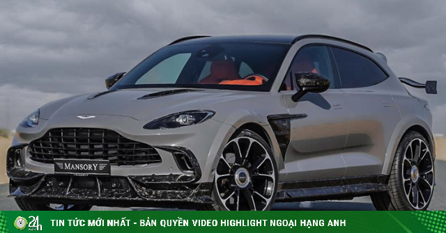 Mansory tung gói nâng cấp dành cho siêu SUV Aston Martin DBX 707