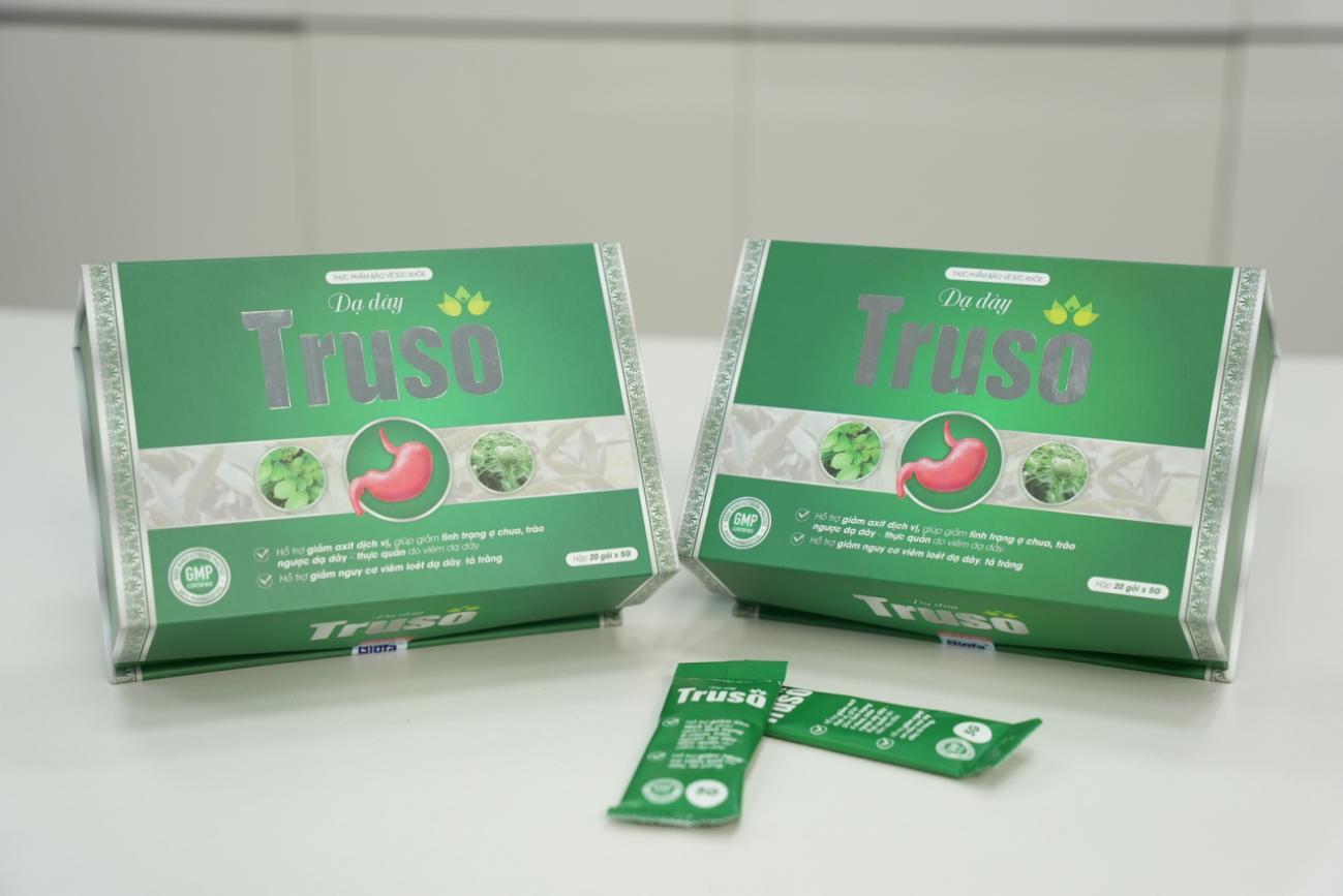 Truso - Cơ chế đa điểm hỗ trợ giảm nguy cơ viêm loét dạ dày từ thảo dược