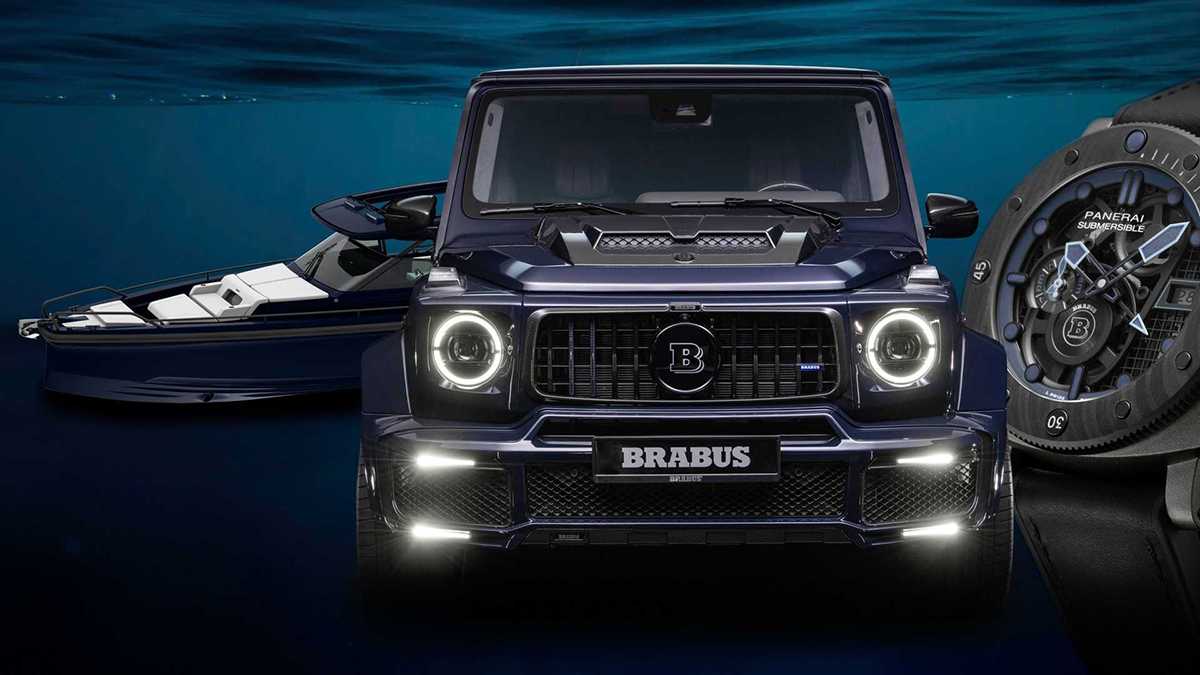 Mercedes-AMG G63 Brabus 900 Deep Blue lộ diện