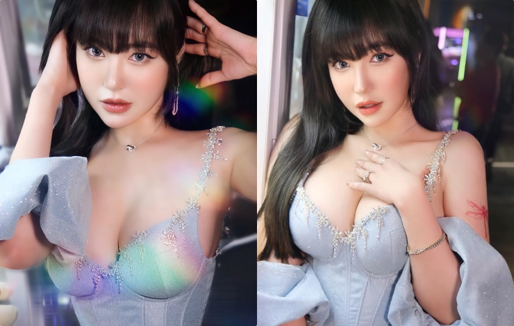 Hoàng Oanh mặc lộng lẫy chạy show bằng xe máy, Elly Trần bán hàng online sau khi ly hôn chồng Tây