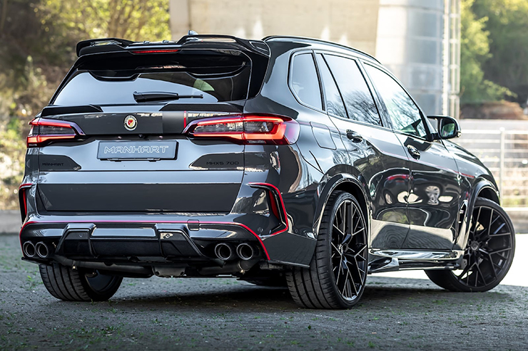 BMW X5M hầm hố gấp đôi trong gói độ Manhart