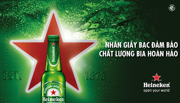 Hương vị thượng hạng của Heineken trong hành trình chinh phục thế giới