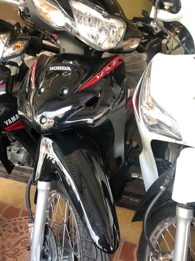 Cận cảnh 2019 Honda Wave 110i nổi bật hơn hẳn Wave Alpha