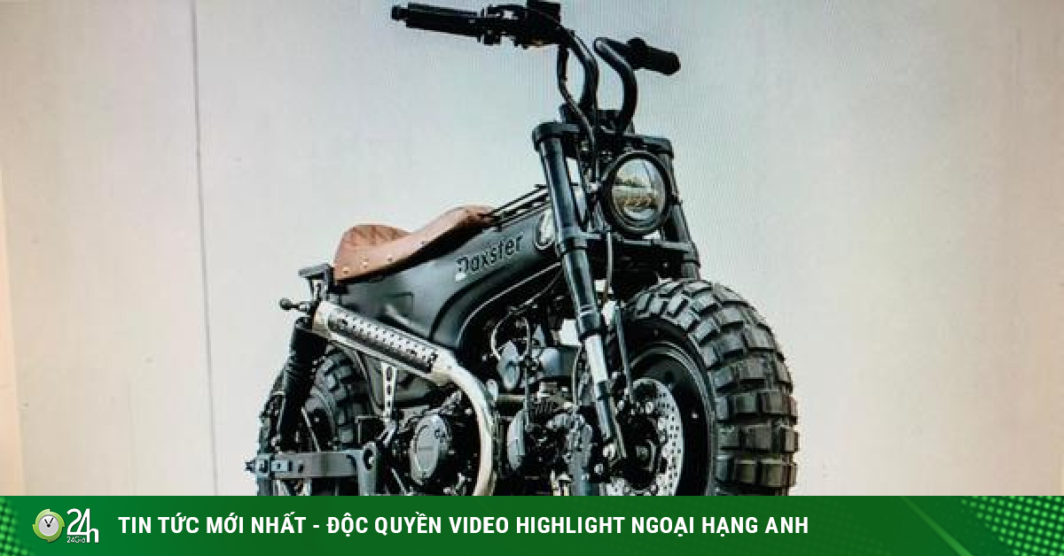 Chiếc Honda Mini độ lại có vẻ ngoài khiến người dùng mê thích