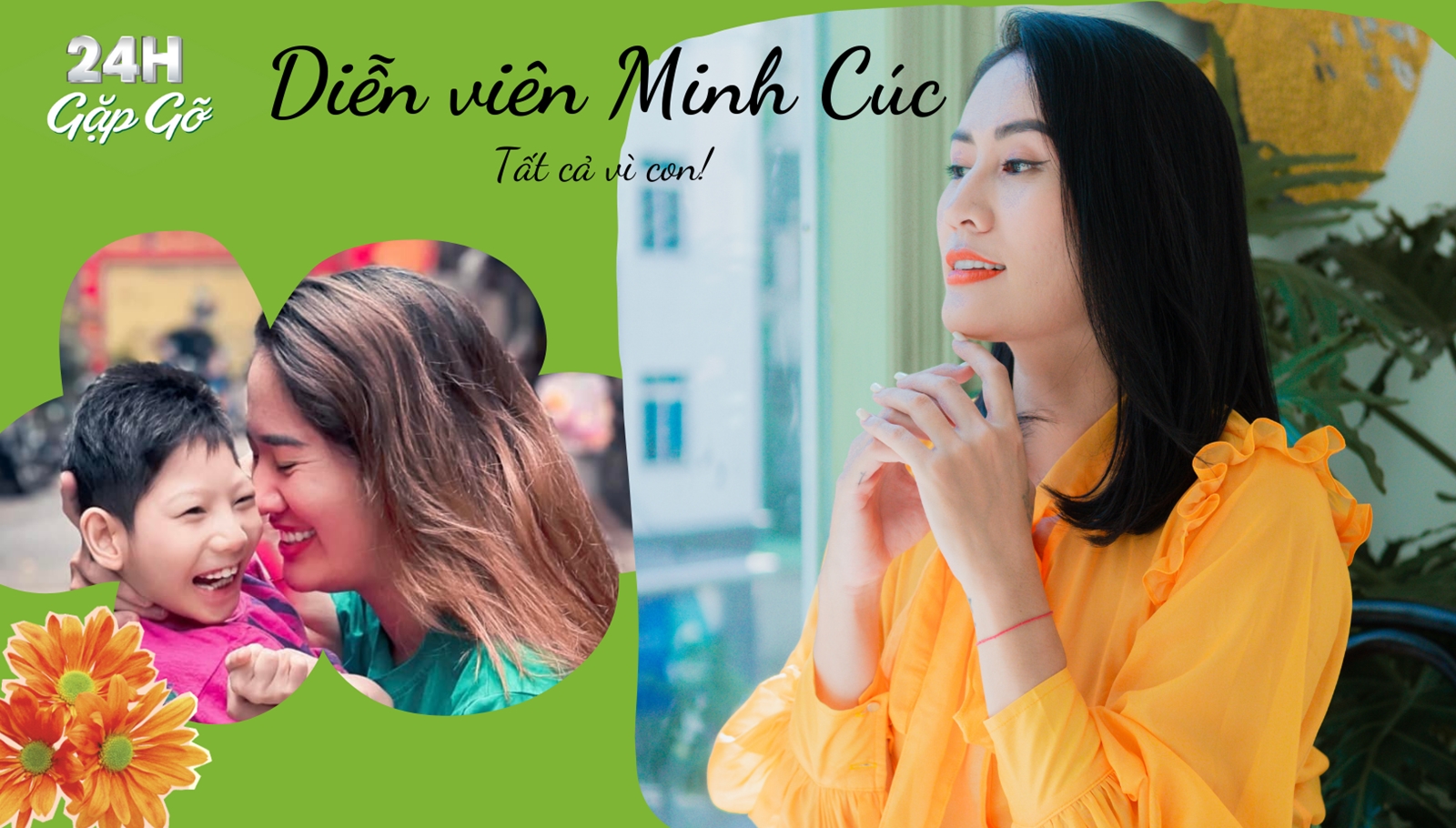 Minh Cúc: Vì không muốn con khóc theo mình nên buồn đến mấy tôi vẫn cố ...
