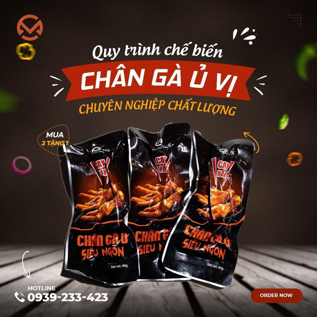 CM Food chân gà ủ vị ngon khó cưỡng