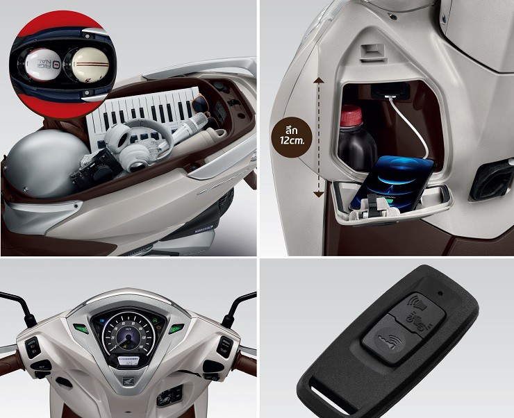 Honda LEAD 125 "made in Thailand" ra mắt phiên bản mới, giá 40 triệu đồng