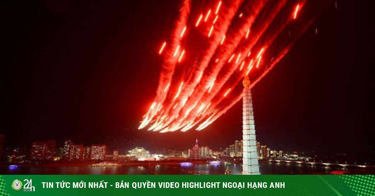 Cấu trúc lạ xuất hiện giữa thủ đô Bình Nhưỡng trước lễ duyệt binh