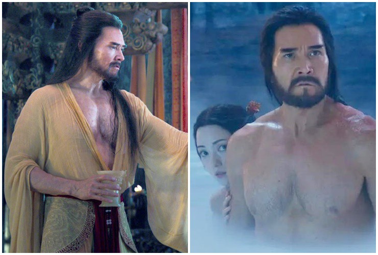 "Trụ Vương" U70 khoe ngực trần khi tắm cùng "Đát Kỷ" gây sốt MXH mang ...