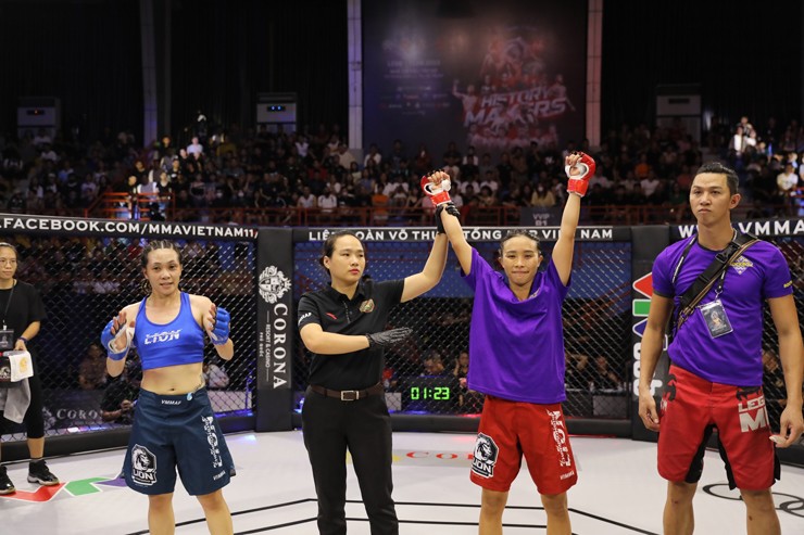 4 "bóng hồng" đấm đá mạnh mẽ ở sàn MMA Việt Nam: Đả nữ Hungary thắng ...