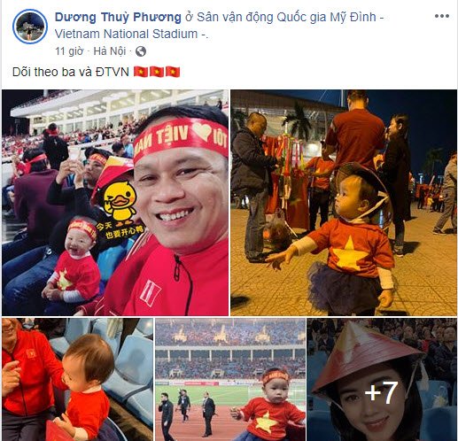 Camera "soi” cặp mẹ con xinh đẹp tại Mỹ Đình, không ngờ là vợ con của ...