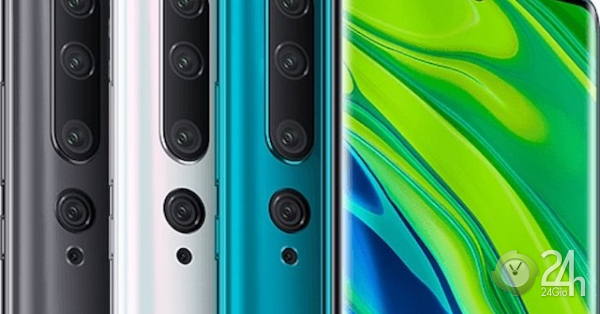 Xiaomi giới thiệu Mi Note 10 với camera 108MP "siêu khủng", giá 12,99 triệu