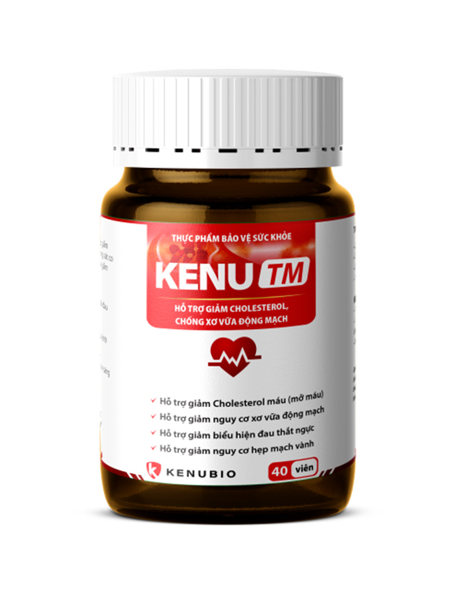 KENU TM hỗ trợ giảm nguy cơ xơ vữa động mạch