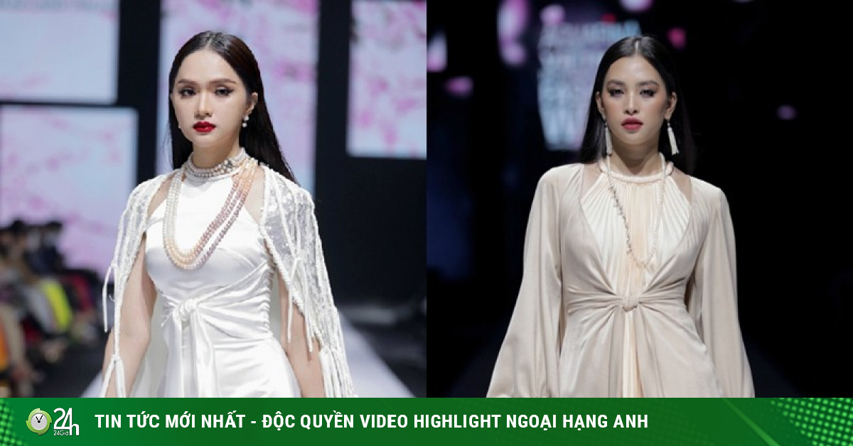 Hoa hậu Tiểu Vy và Hương Giang hóa thân thành "ả đào”, ai thướt tha dịu ...