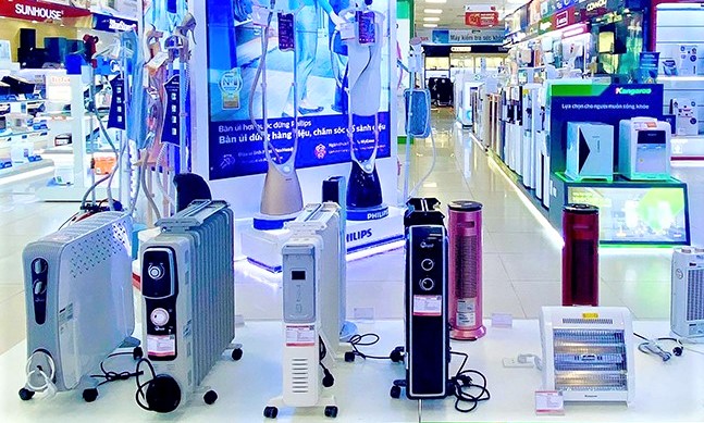 Thị trường thiết bị sưởi ấm tăng nhiệt vì giá rét