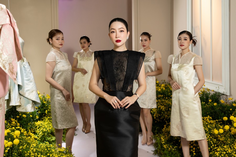 Lan Ngọc, Ngô Thanh Vân xinh đẹp trong sự kiện 10 năm làm nghề của NTK Phương My