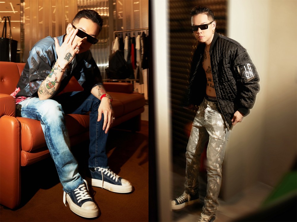 Rapper Andree, Salim, Dương Tú Anh, Huyền My cùng check in tại loạt cửa ...