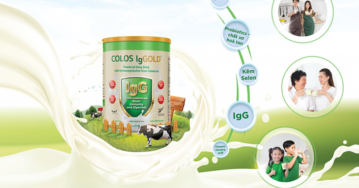 Ra mắt sản phẩm COLOS IgGOLD™ tại thị trường Việt Nam
